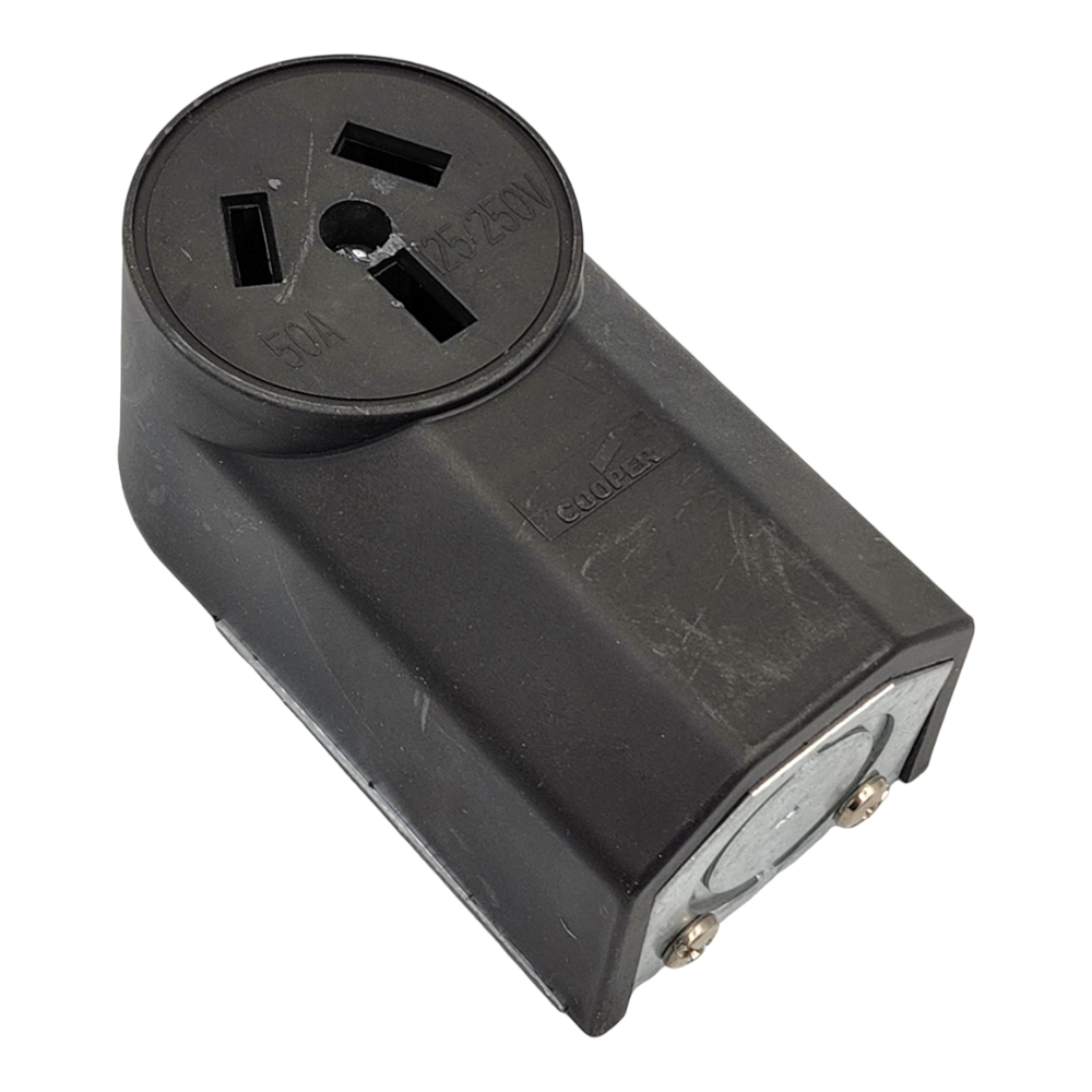 NEMA 6-50 Plug and Receptacle Welder Power Outlet 250V 50A– MapleWeld